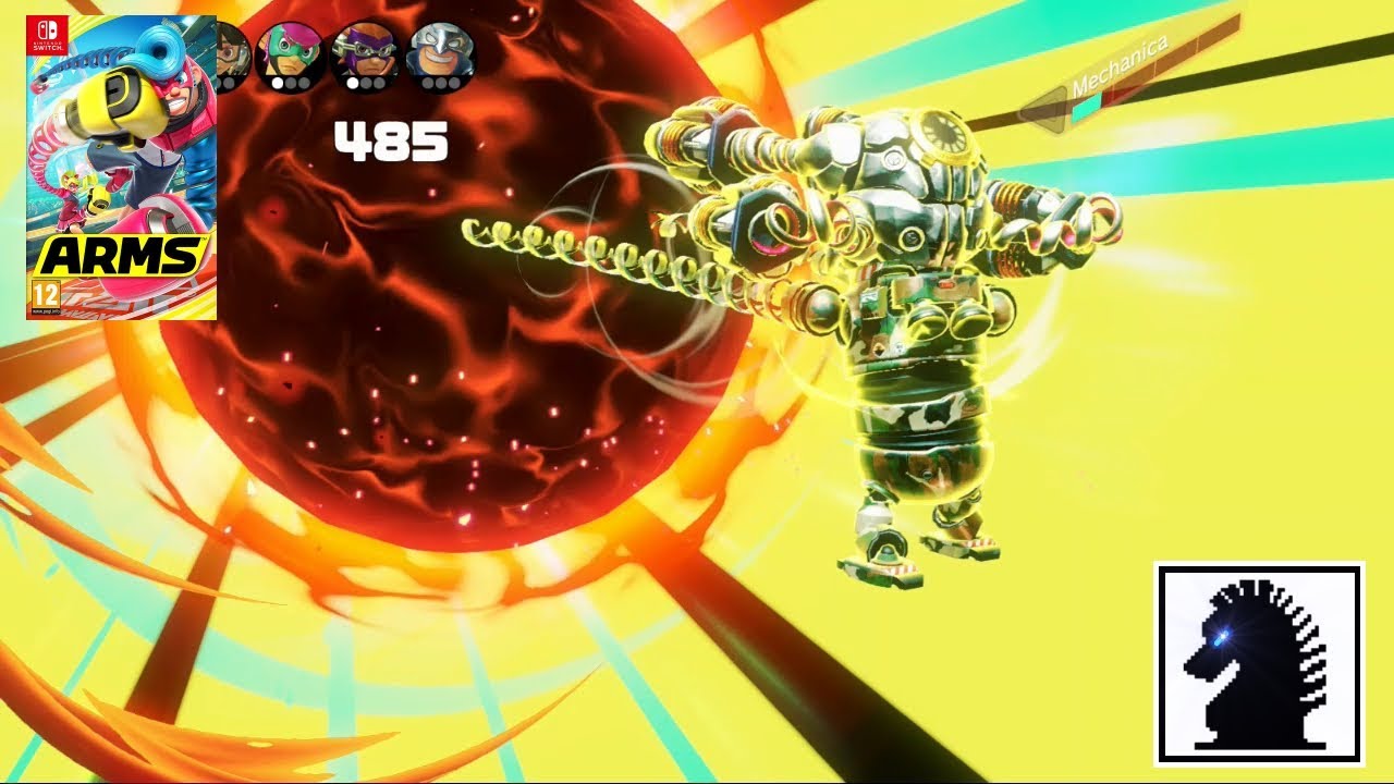 NS ARMS - Hedlock Scramble: Mechanica vs The Boys - YouTube