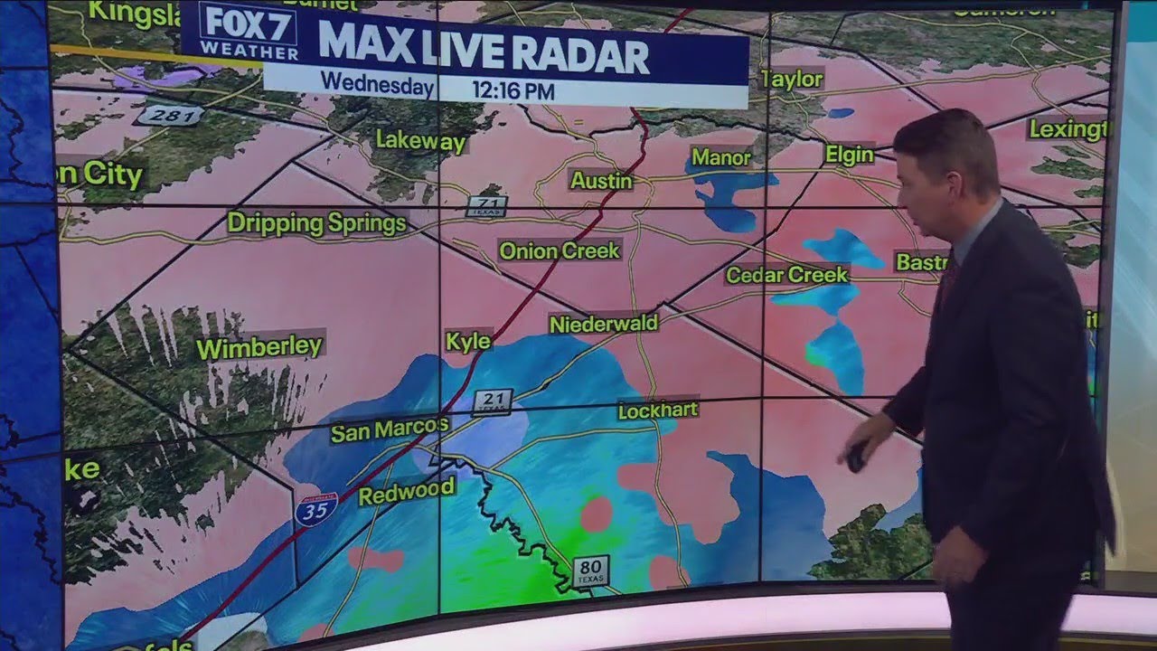 Freezing rain, cold temperatures continue in Central Texas | FOX 7 ...
