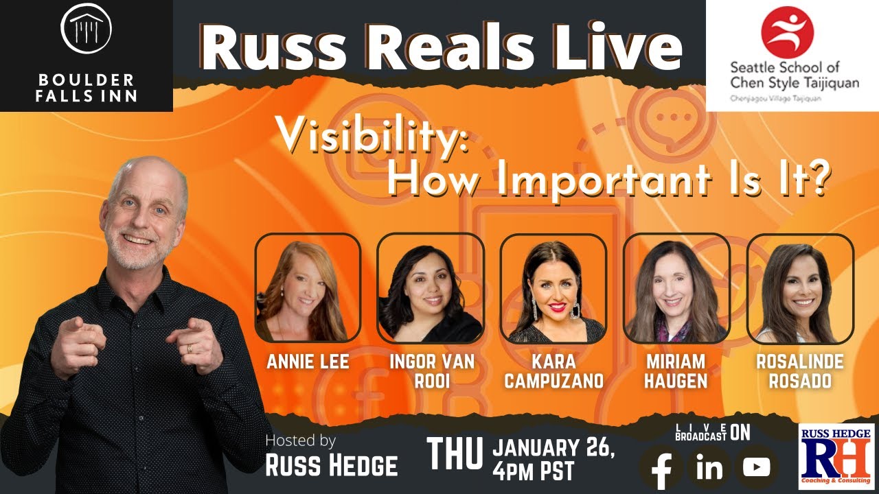 Russ Reals Live: Visibility - How Important Is It? - YouTube