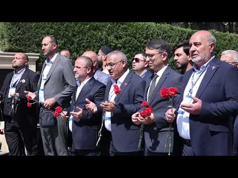 Türkiyə və Gürcüstandan olan din xadimlərindən ibarət nümayəndə heyətinin ölkəmizə səfərindən