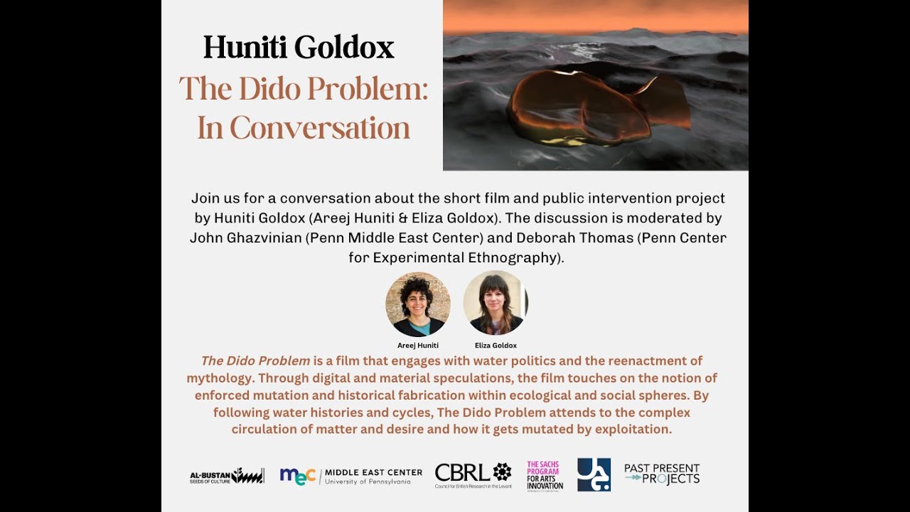 The Dido Problem: In conversation with Huniti Goldox, Deborah Thomas ...