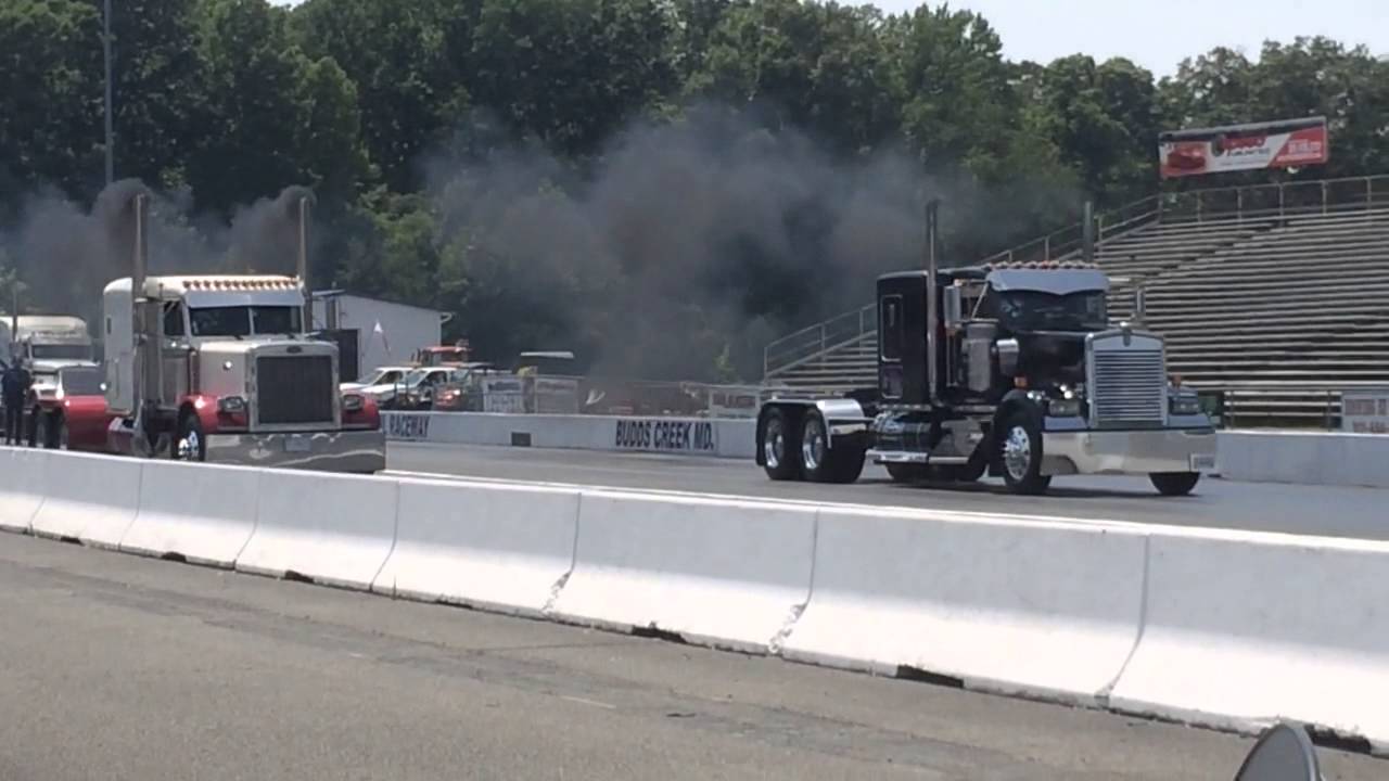 WTS BIG RIG DRAG RACE MIR 2014 - YouTube