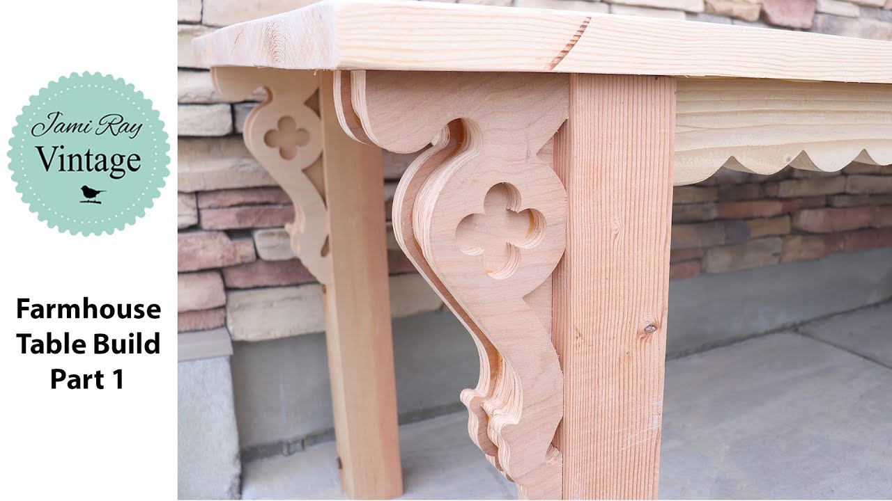 Farmhouse Table | Full Build DIY - YouTube