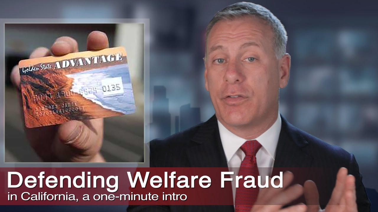 Los Angeles Welfare Fraud Criminal Defense, Kraut Law Group - YouTube