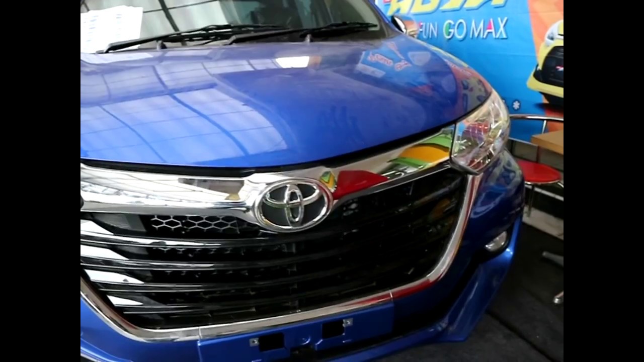 New Toyota Avanza 1.3 AT/Automatic 2017 ,blue colour - YouTube