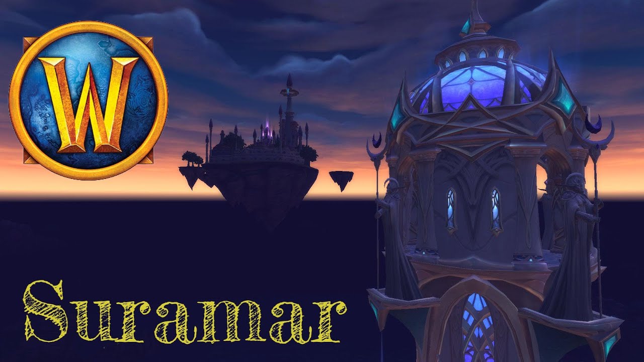 Walking Through Suramar - YouTube