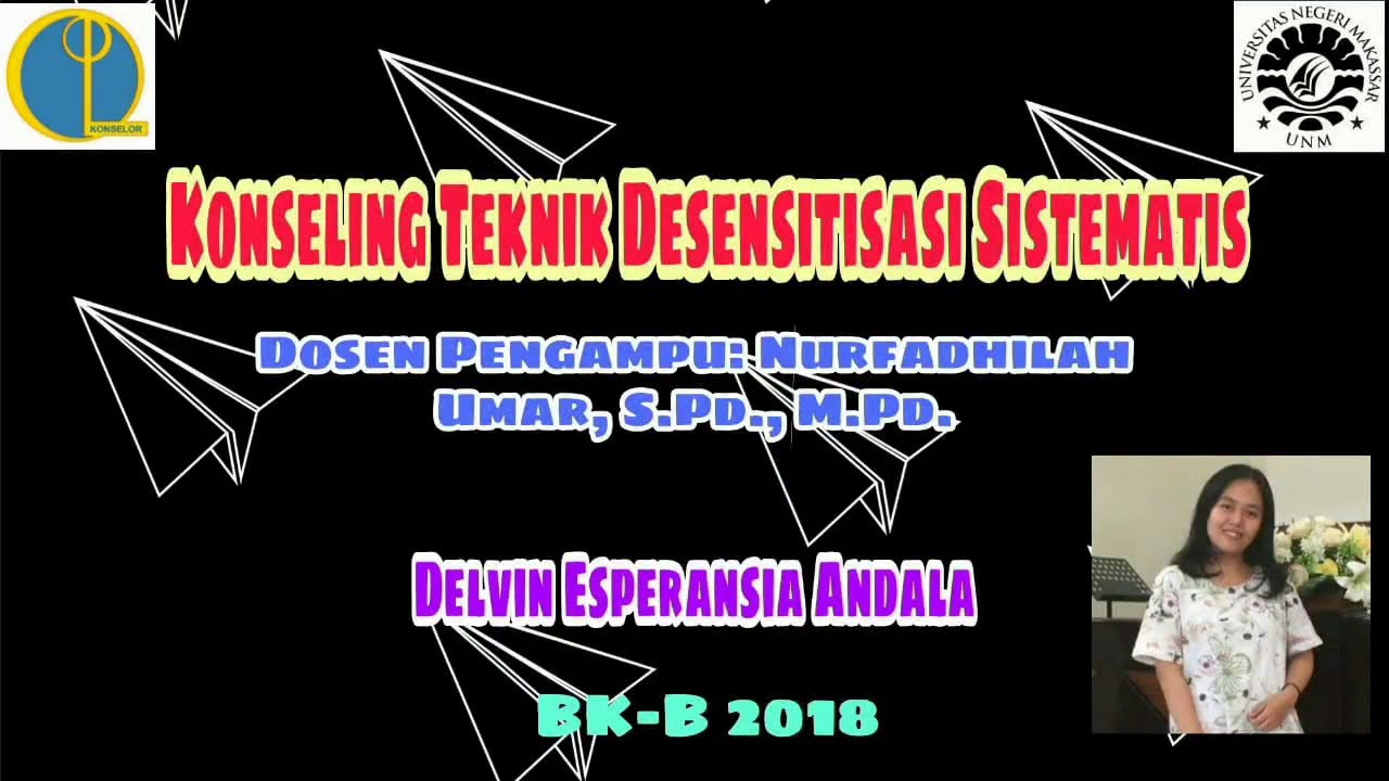 Konseling Teknik Desensitisasi Sistematis - YouTube