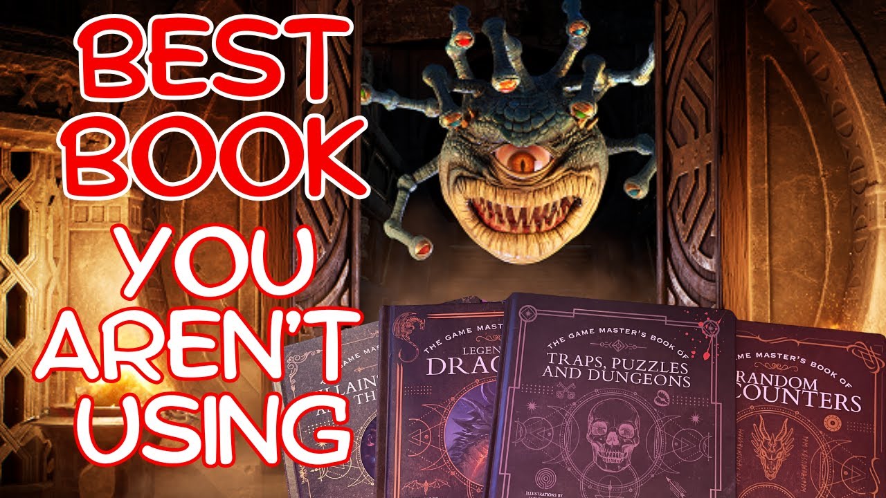 Best DnD DM book I've used! Make DMing easier - YouTube