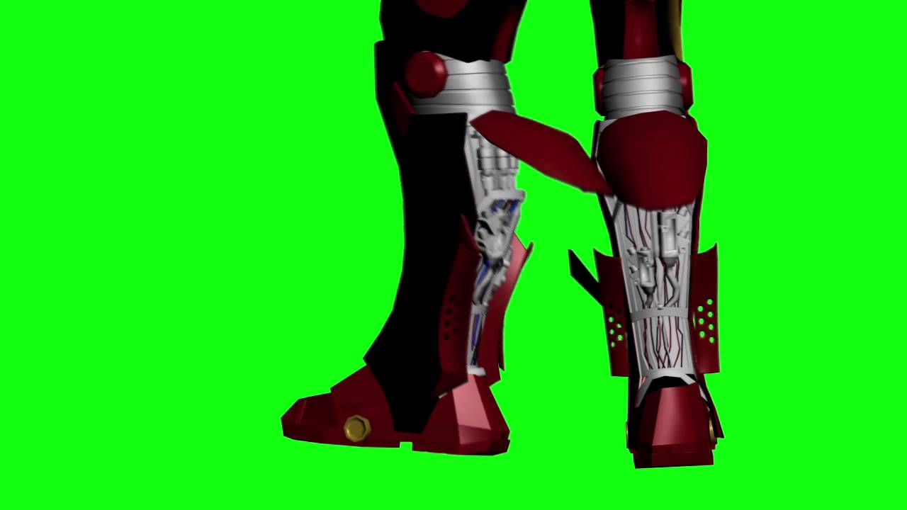IRON MAN green screen motion capture animation CGI suite 3D Studio Max ...