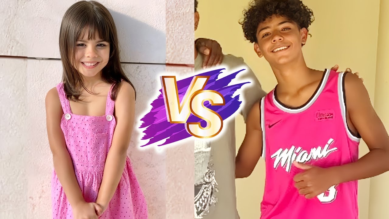 Eva María Dos Santos VS Cristiano Ronaldo Jr Natural Transformation 🌟 ...