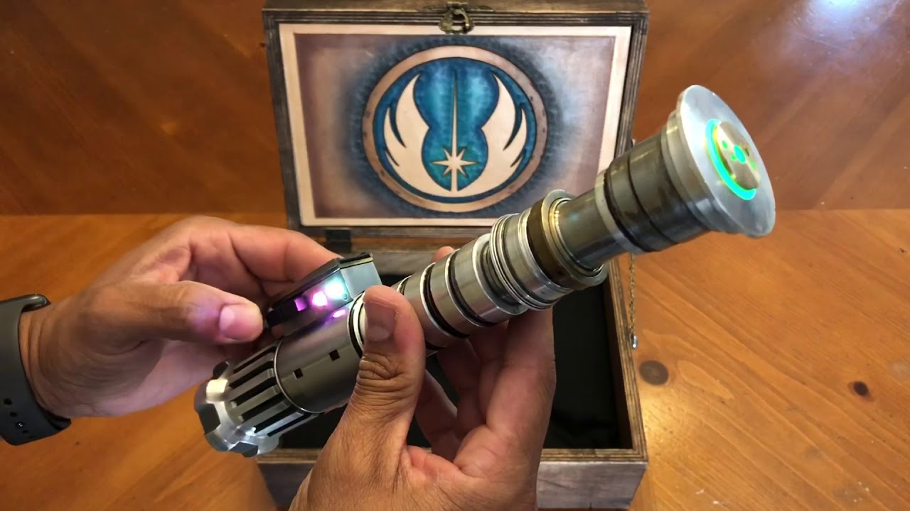 Heirloom, Custom Saber by Starfall Sabers - YouTube