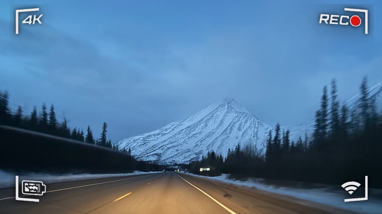 6hr Road Trip to Anchorage Alaska!! I tried "Raising Canes" for the ...
