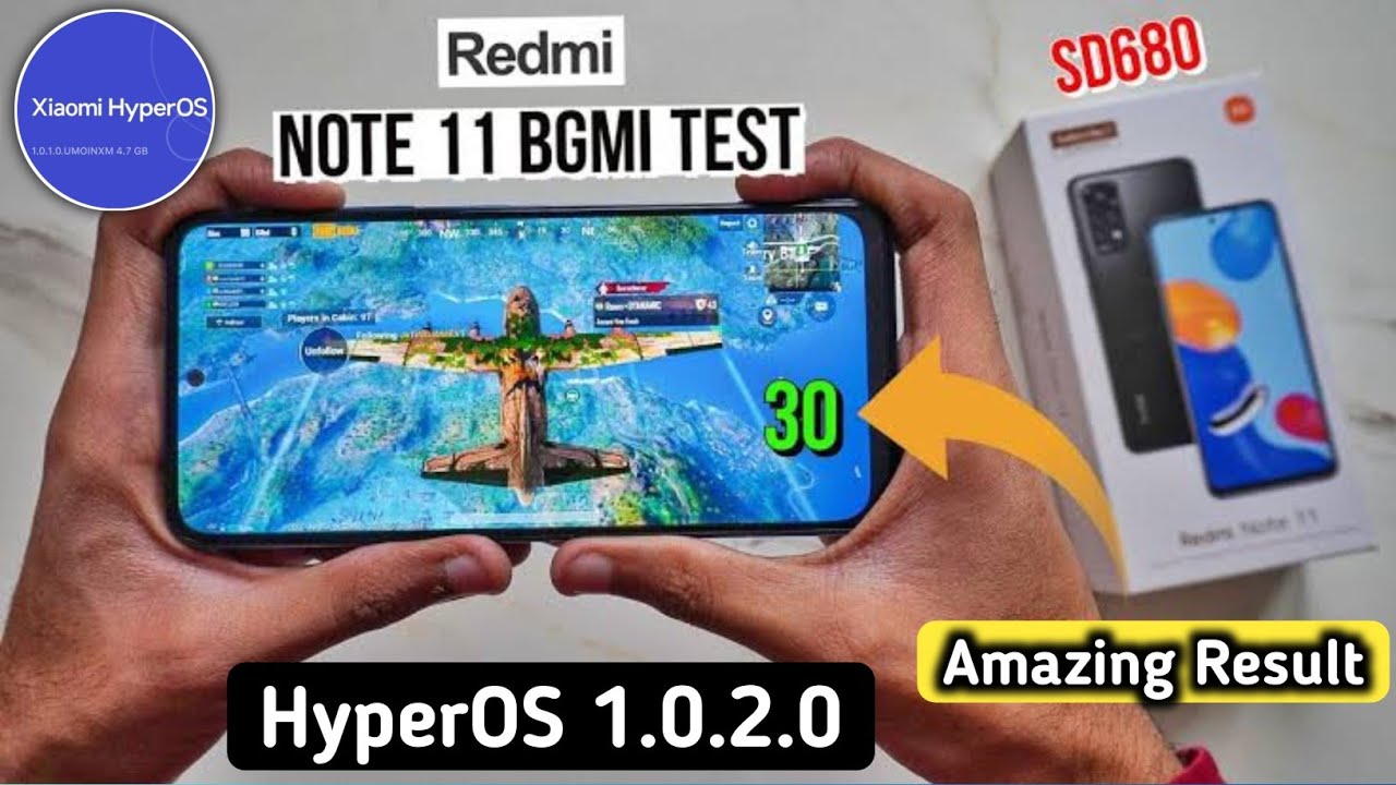 Redmi Note 11 HyperOS 1.0.2.0 India Update, Gaming Test, Amazing Result ...