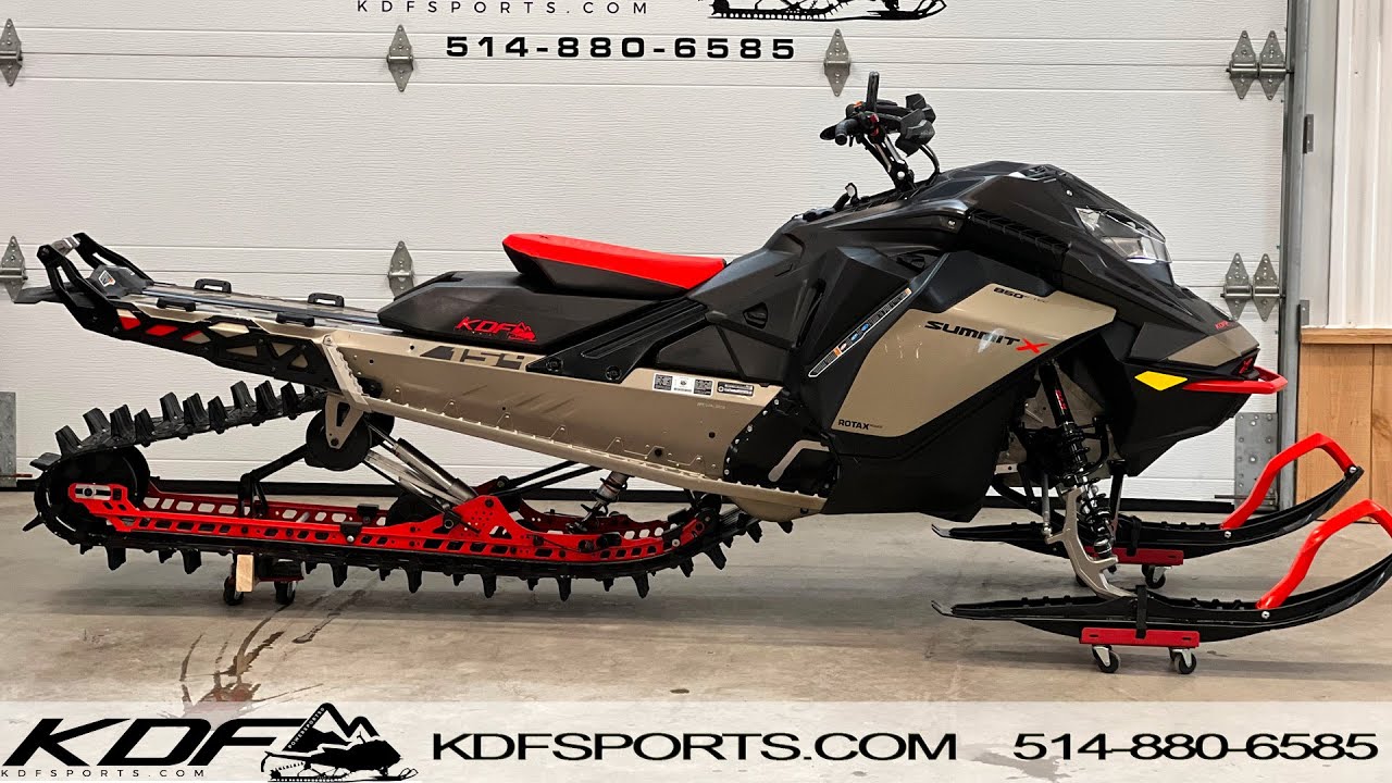 #22017 Ski Doo Summit X Expert 850 2022 154'' - YouTube