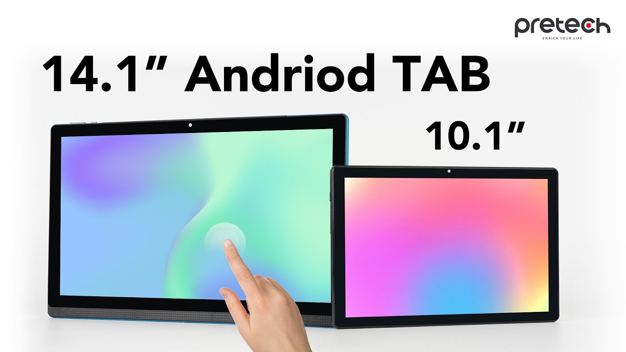 Large Touch Screen 14.1 inch Calling Android Tablet PC from Pretech ...