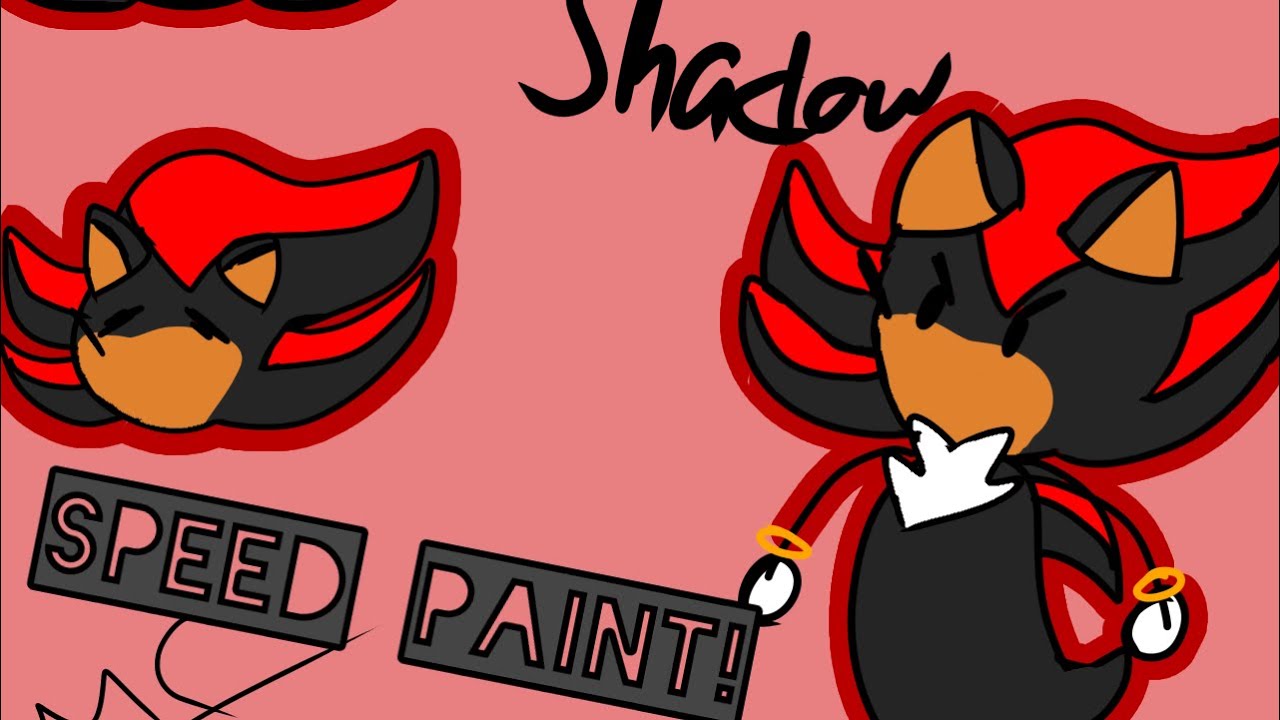 Shadow speed paint - YouTube