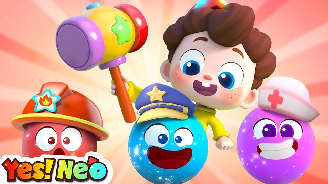 Surprise Eggs Kids Songs | Learn Colors with Cars | Nursery Rhymes ...