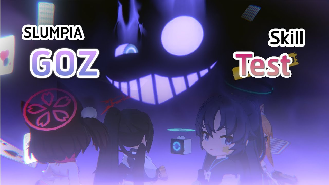 Blue archive - SLUMPIA GOZ Raid Boss skill - Very Hard Test - YouTube