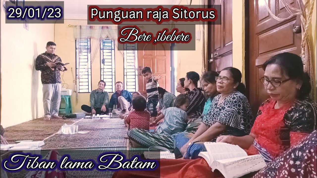 Ibadah Perdana th 2023 || punguan Raja Sitorus, Boru bere ibebere ...