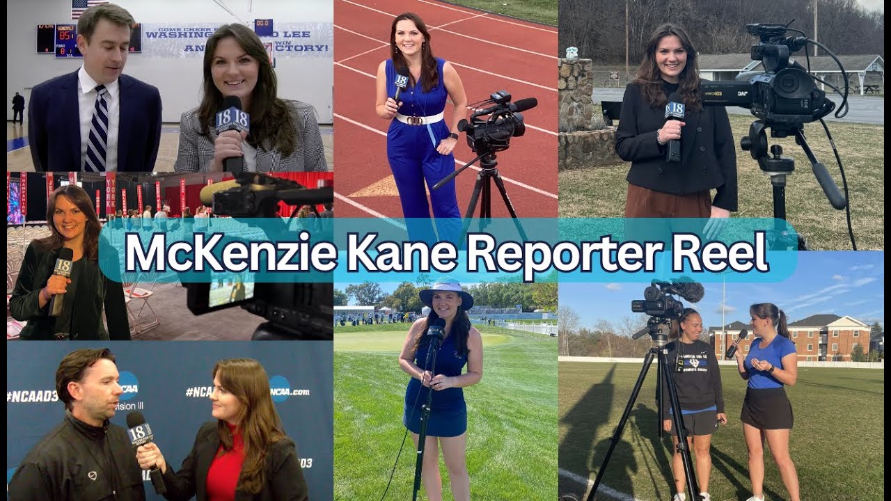 McKenzie Kane Sports Reporting Reel - YouTube