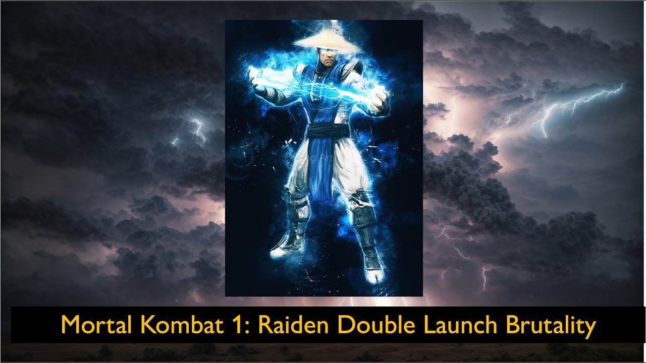 Mortal Kombat 1: Raiden Double Launch Brutality - YouTube