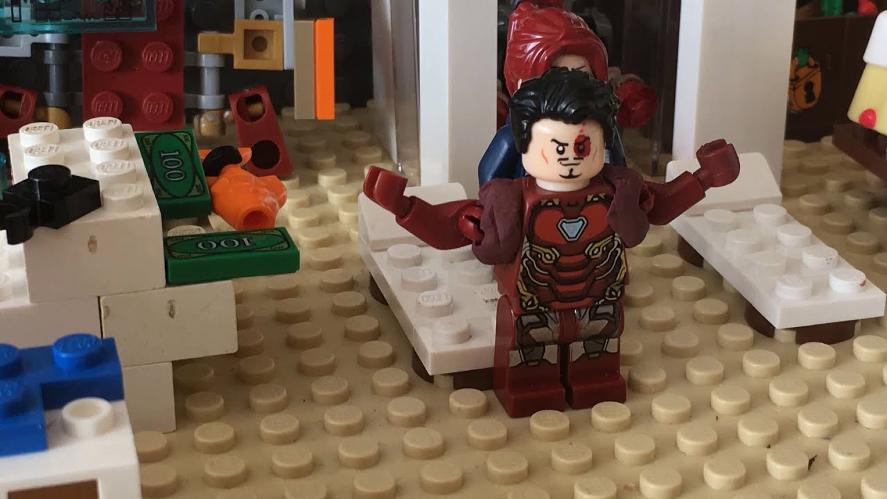LEGO Iron Man is helping Peppa - YouTube