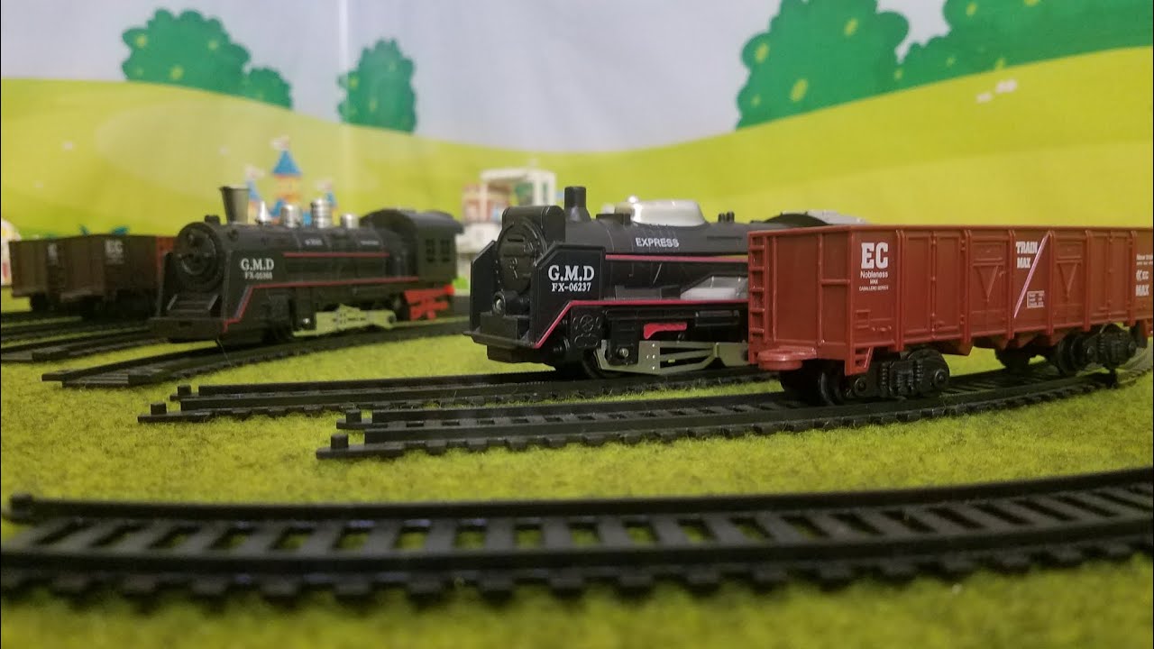 BRINGING A CLASSIC STEAM TRAIN DIORAMA TO LIFE WITH THE RAILKING SET ...