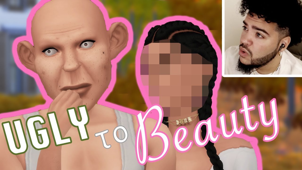 The Sims 4: UGLY TO BEAUTY Challenge (CAS) | Sonny Daniel - YouTube
