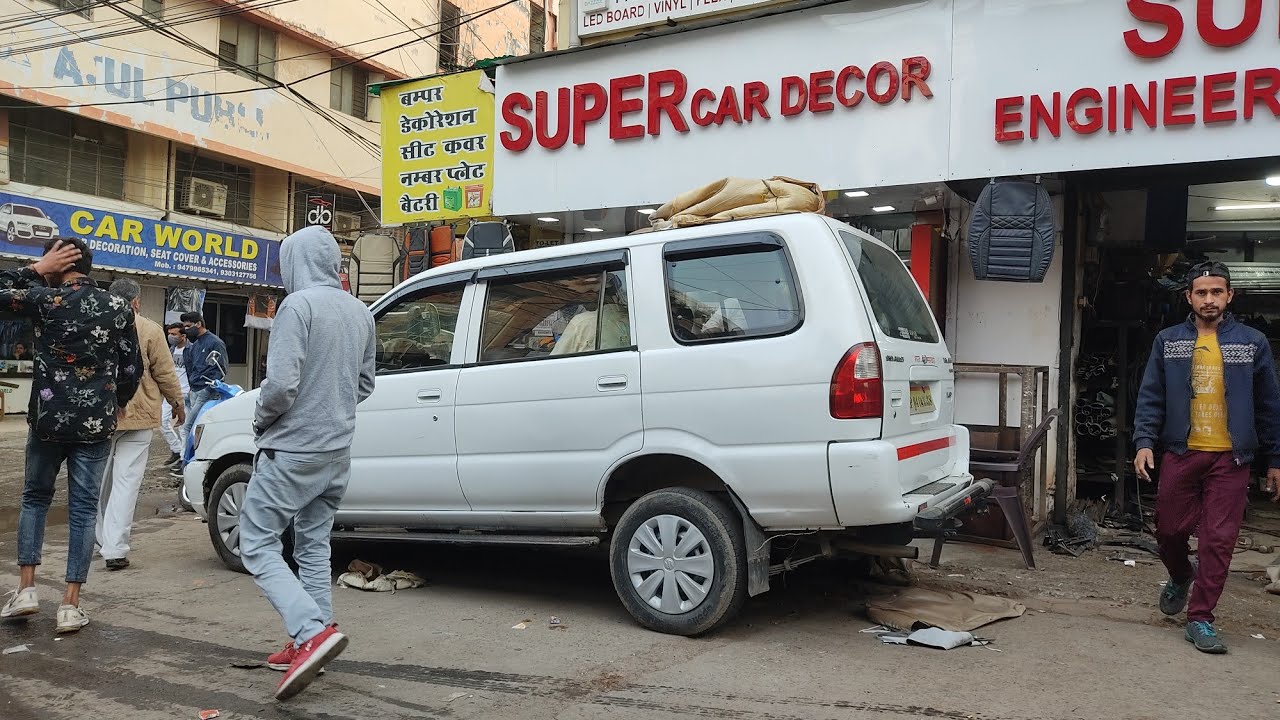 Chevrolet Tavera Accessories Installation Latest Seat Covers ...