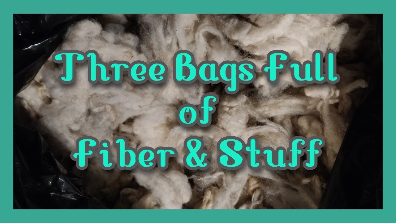 Thee Bags Full of Wool and Treasures! - YouTube