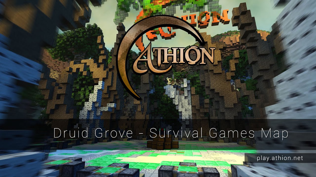 Minecraft Cinamatic - Druid Grove [Survival Games Map] - YouTube