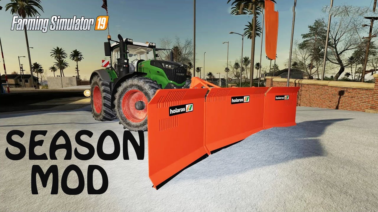 SEASON MOD in Farming Simulator 2019 | HOW WILL IT LOOK LIKE | SNOW ...