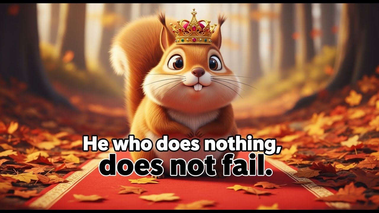 He who does nothing, does not fail.: The Story of a Squirrel Who Was ...
