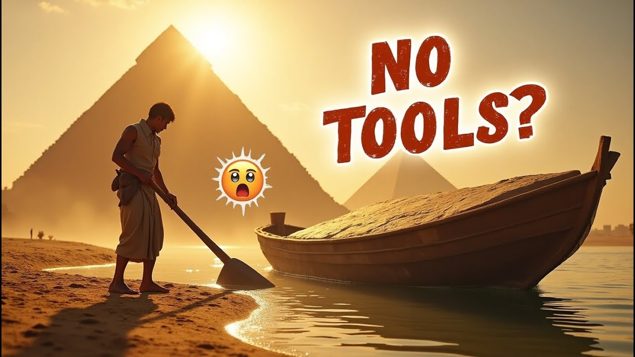 Unbelievable Pyramid Building Techniques! No Machines, No Modern Tools ...