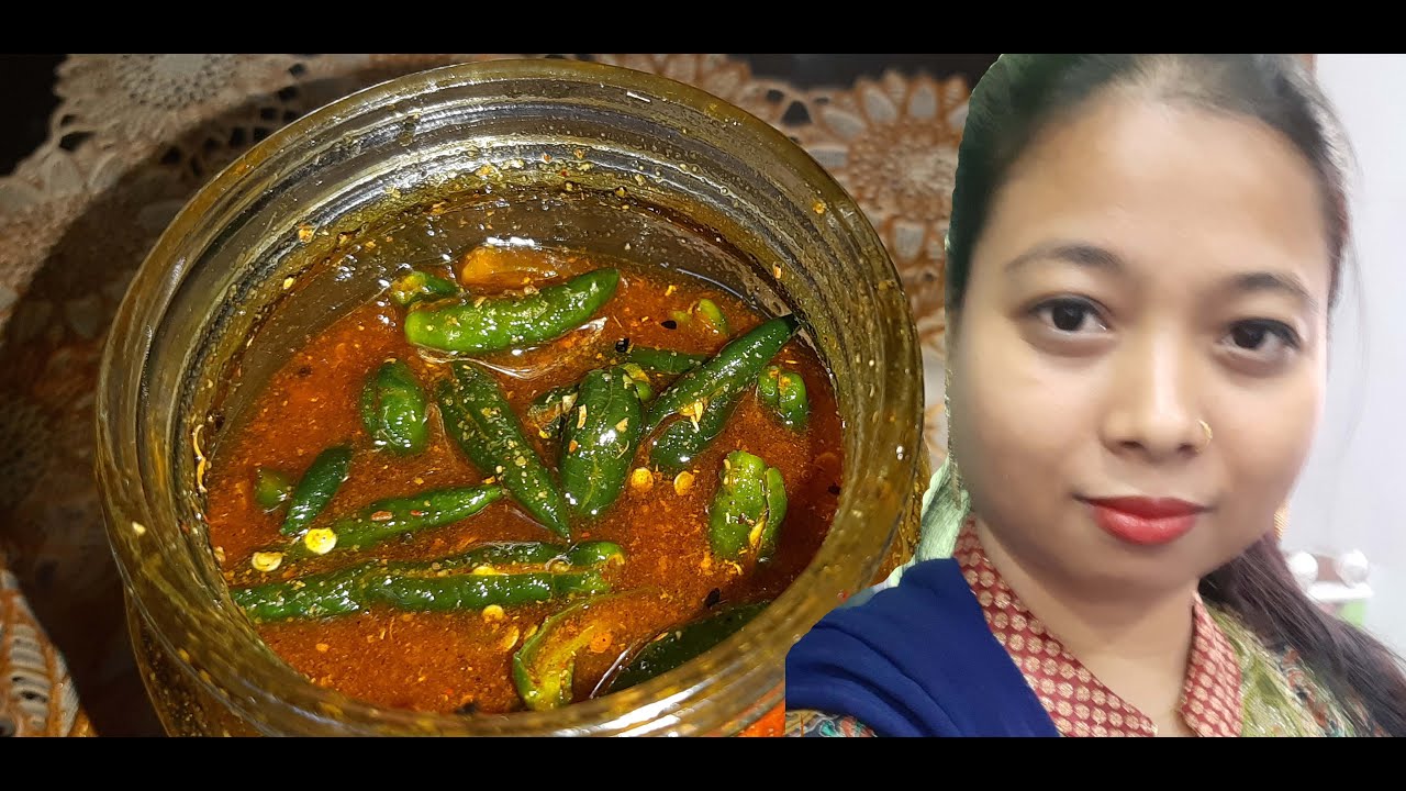 Easy Chilli Pickle Recipe - YouTube