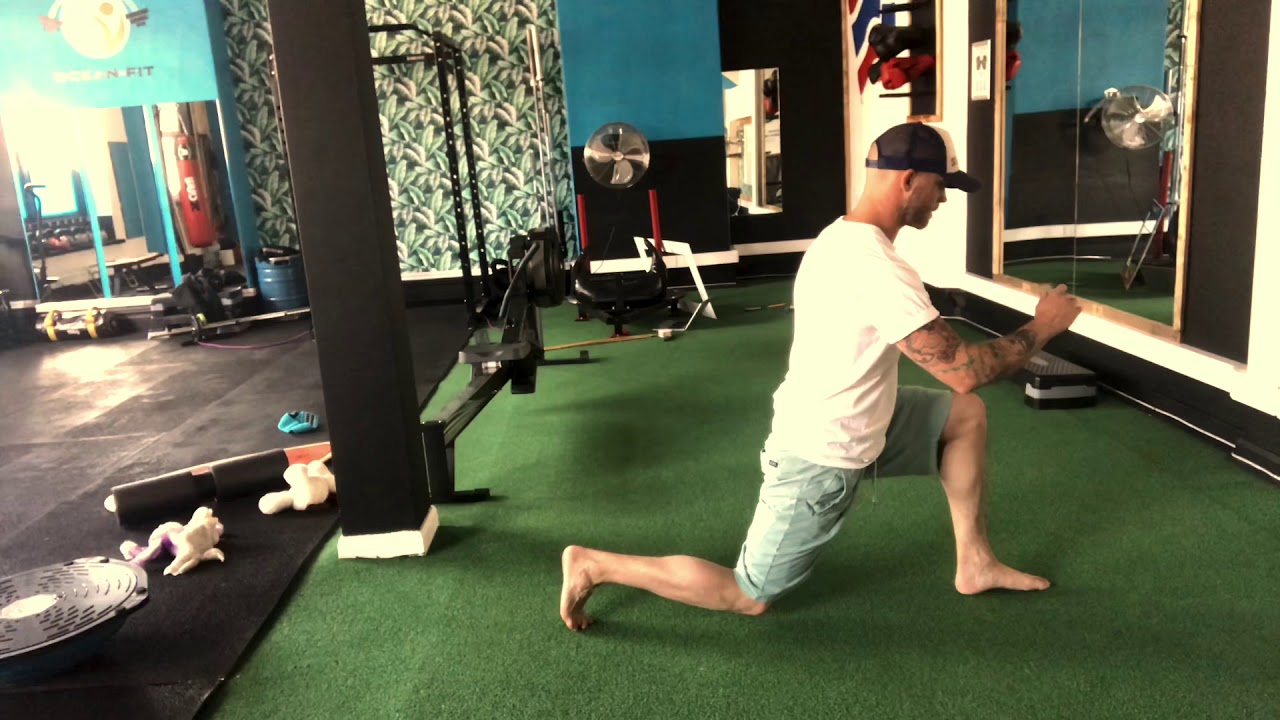 Inline lunge turn - YouTube