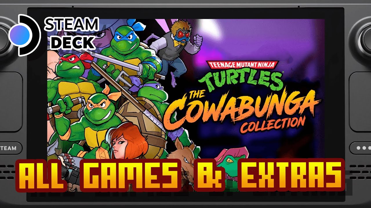 Teenage Mutant Ninja Turtles: The Cowabunga Collection - (Valve Steam ...