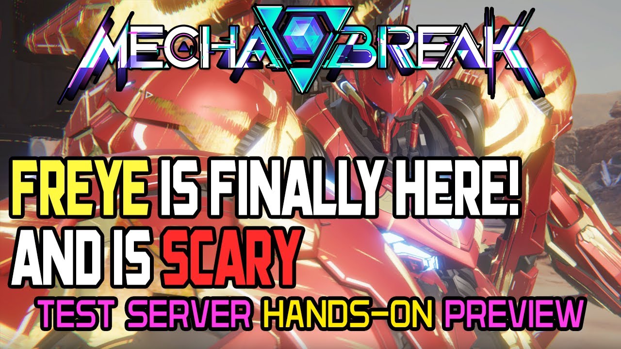 Mecha BREAK Season 3 Test Server - FREYR, A DANGEROUS BLADE AND SHIELD ...