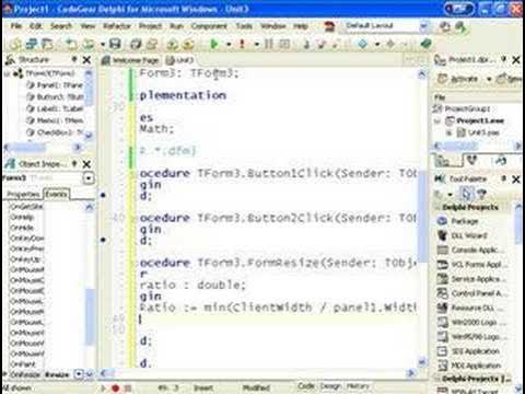 Delphi Programming Tutorial #20 - ScaleBy to Resize Controls - YouTube