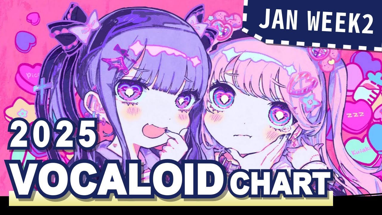 VOCALOID SONGS CHART | JANUARY 2025 (WEEK 2) - YouTube