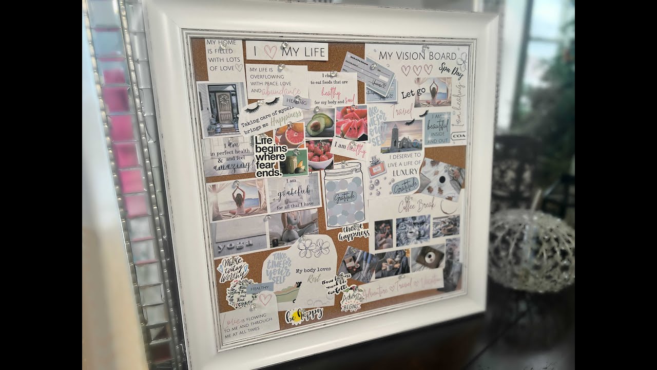 How to Make a Vision Board - YouTube