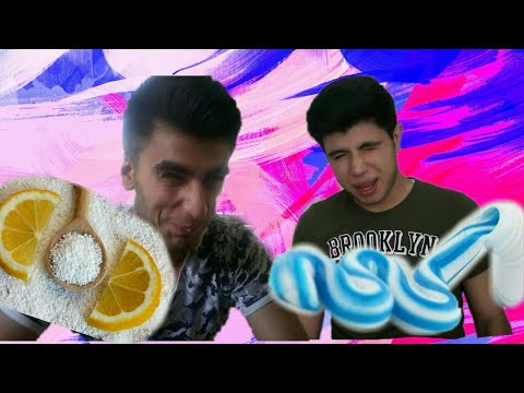 Diş macunu ve Limon tuzu yedik :-):-)