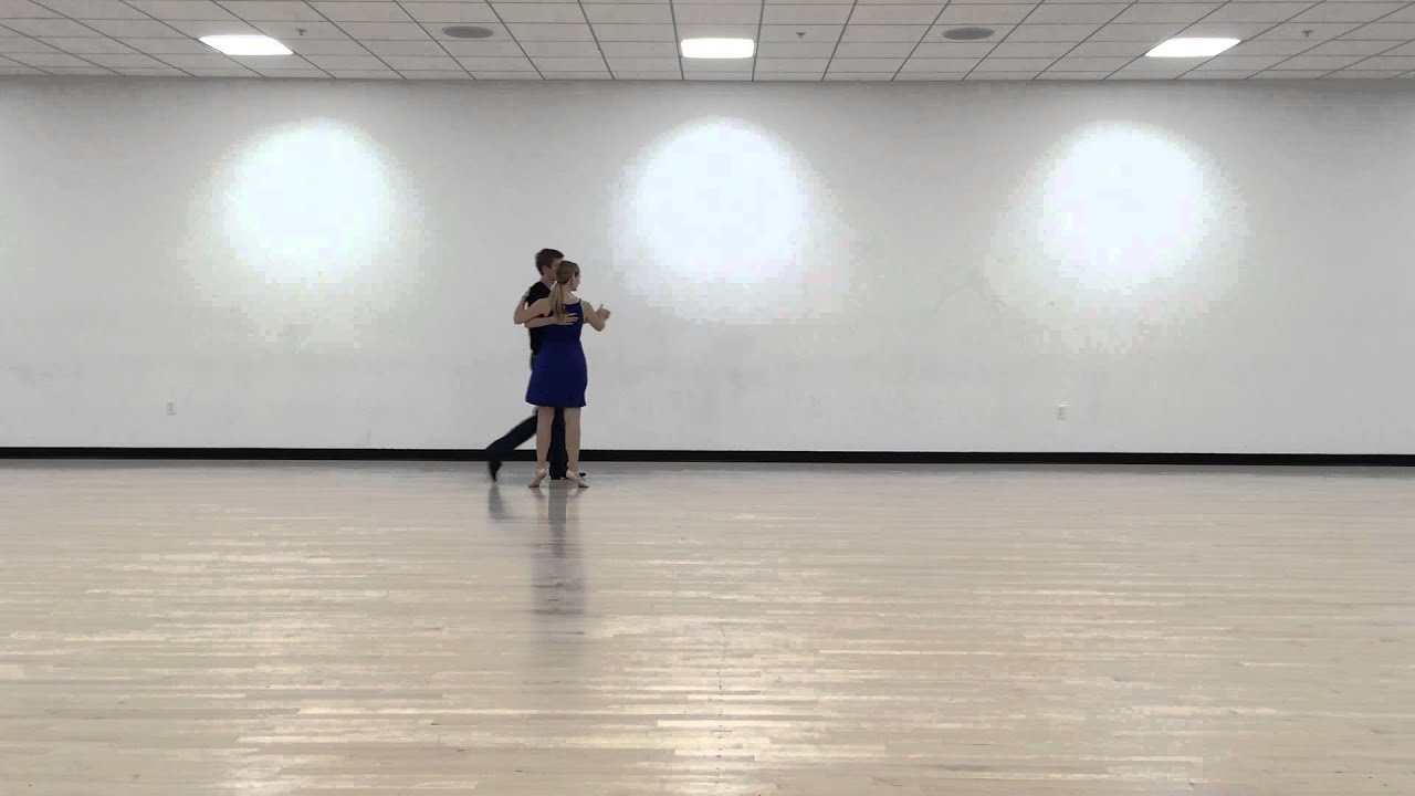 Cross-Step Waltz - Turning Basic (Waterfall) - YouTube