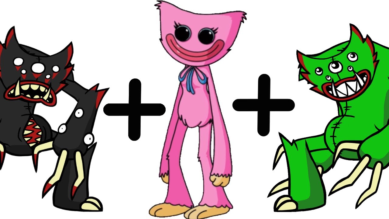 Kissy Missy + Killy Willy + Green Killy Willy = ??? Poppy Playtime 3 ...