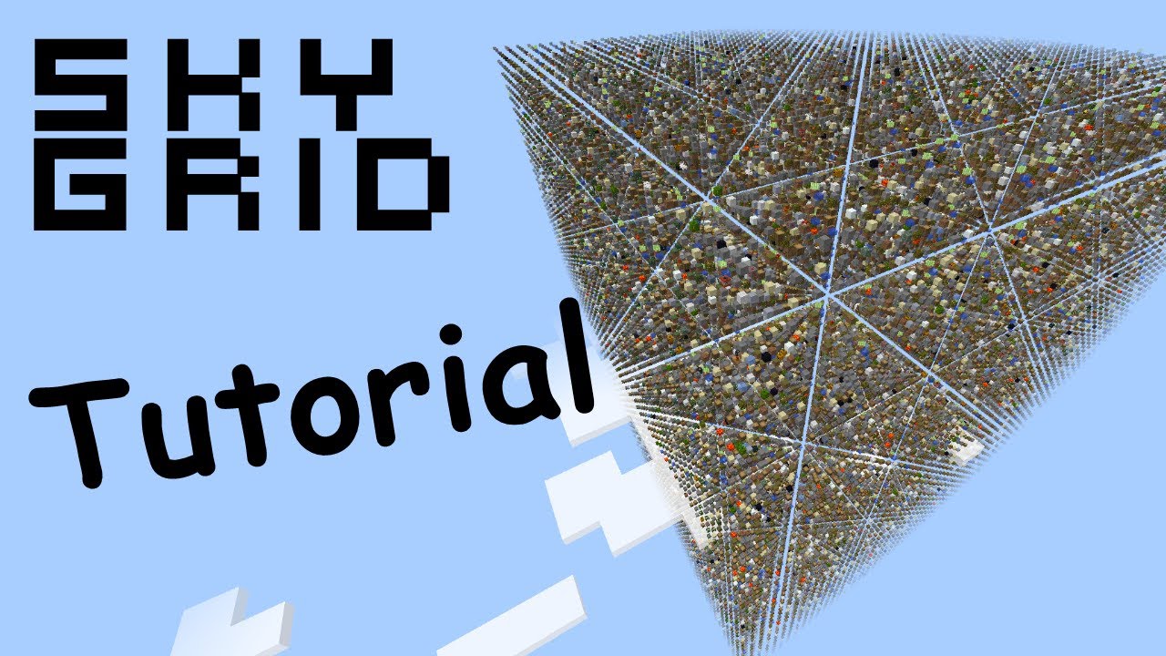 Skygrid Tutorial: Eigene Skygrid Welten generieren! - Minecraft - YouTube