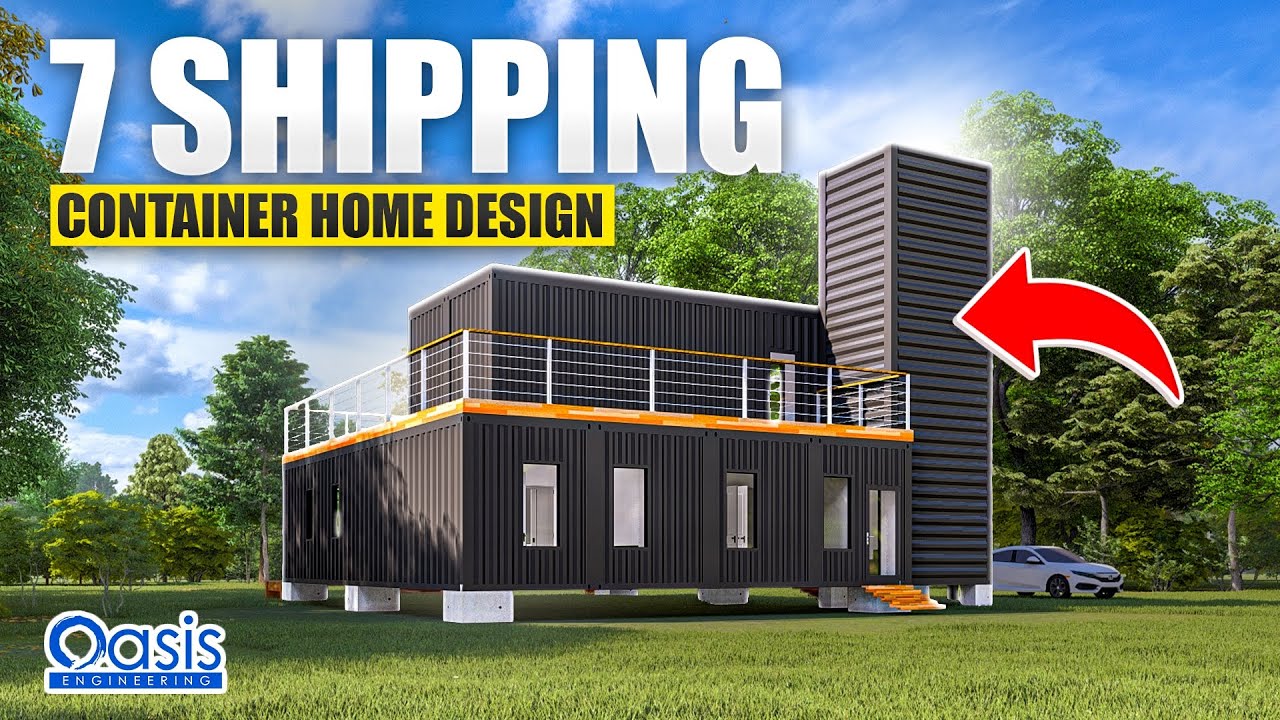 How We Turned 7 Shipping Containers Into a Dream Home - YouTube