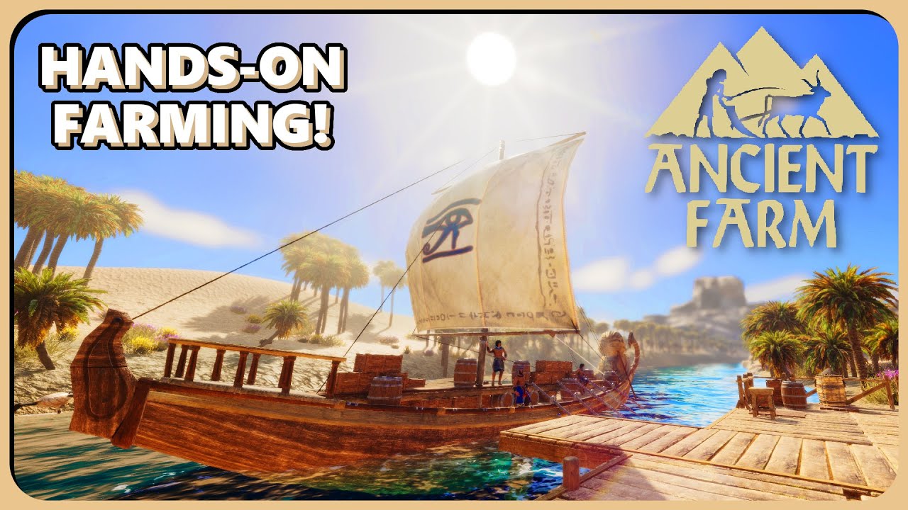 BUILD AN EGYPTIAN FARM FROM THE GROUND UP! Ancient Farm - YouTube