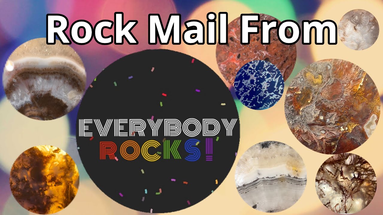 Everybody Rocks Sent Rock Mail! #thefinders #teamrockit #rockhounding ...