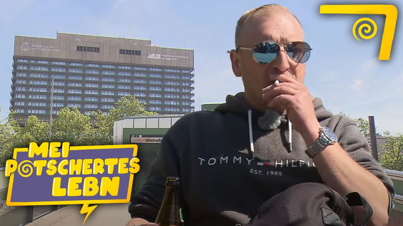 "A Hüsn und a Tschick" auf die neue Hüfte! 🍻🚬 Patrick kommt aus dem AKH ...