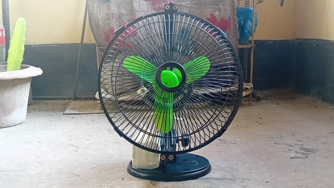 Dly rechargeable charger fan at home /using sony high spread fan body ...